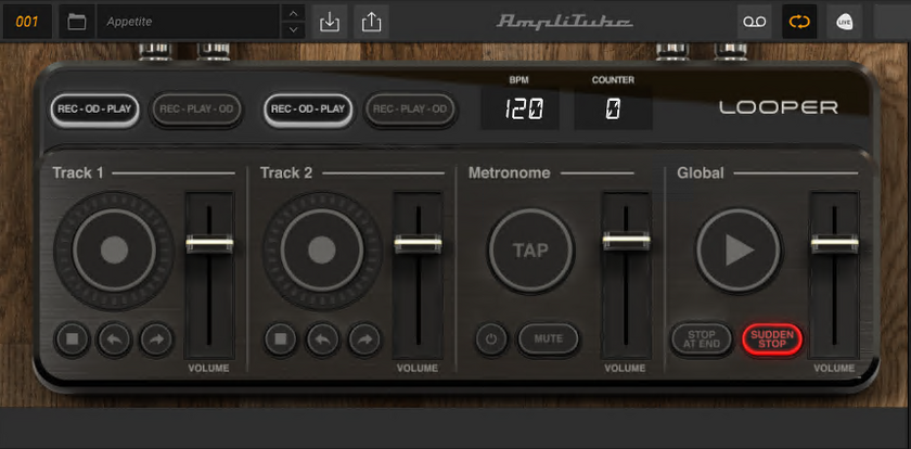 Amplitube5 ルーパー機能 - yonewiki